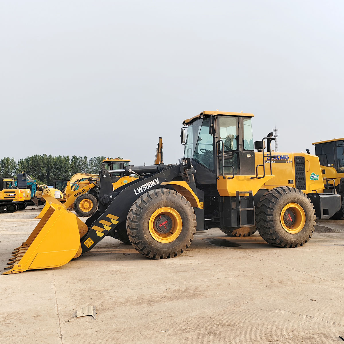 90% new XCMG LW500KV 5TON Wheel loaders - ShanDong WeLong Machinery Co.,Ltd
